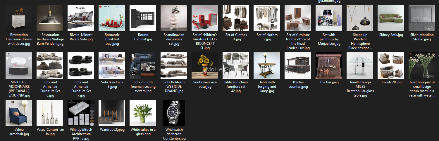 3DDD3DSky PRO Models 11月模型合辑第1卷 [3DDD/3DSky PRO models November 1 2021]