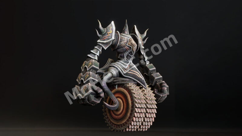 Blender狂战士游戏角色人物武器3D模型 TERA Characters and Weapons Models