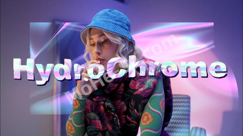 AE/PR抽象流动背景插件 Aescripts HydroChrome V1.1.0 For After Effects / Premiere 2022 ~ 2024